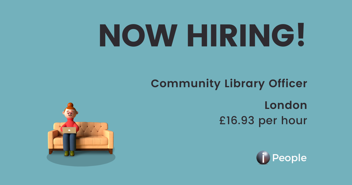 Community Library Officer - London - Job - IPSC Recruitment LTD